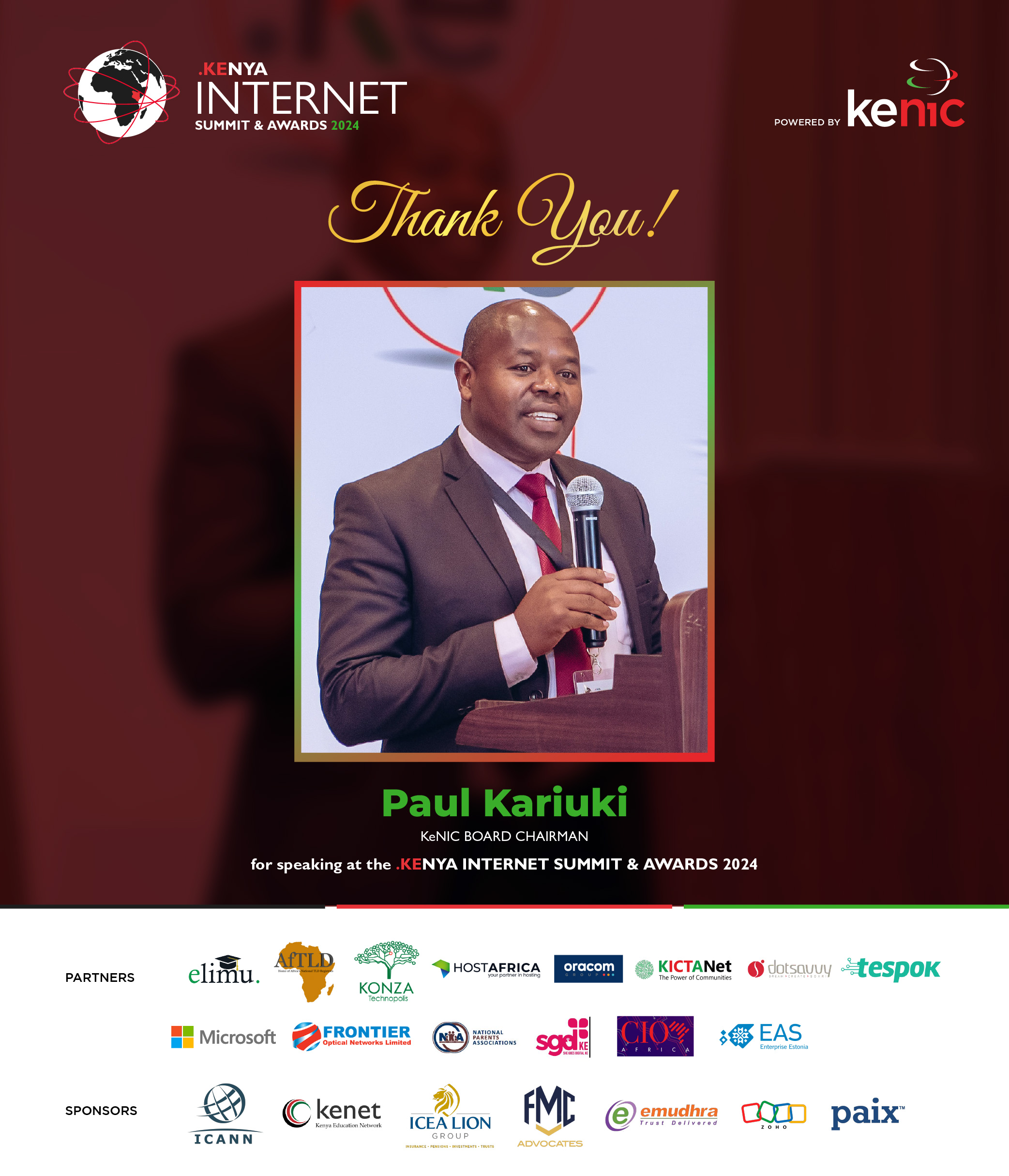 Kenya Internet Summit + .KE Awards 2024 | Information Communication Technology